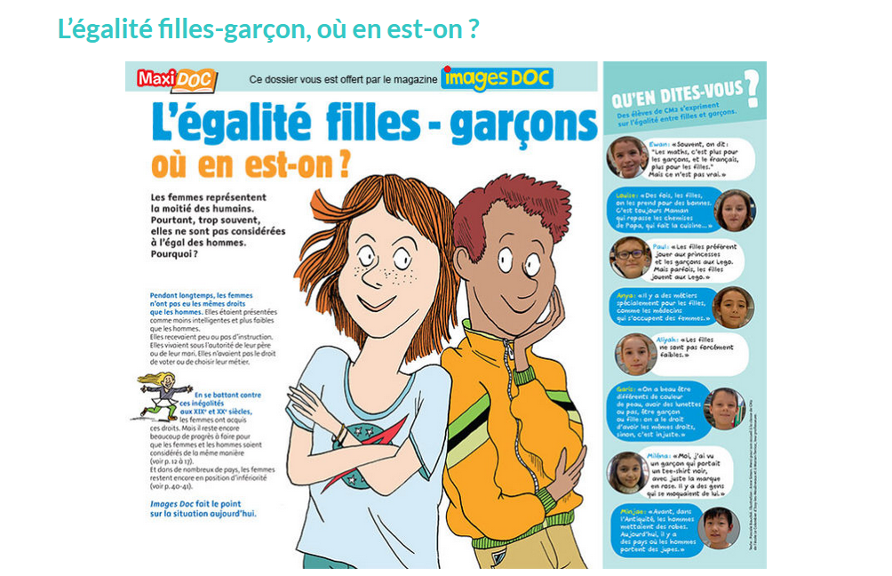 Vive Légalité Entre Les Filles Et Les Garçons Monde Bayard Milan
