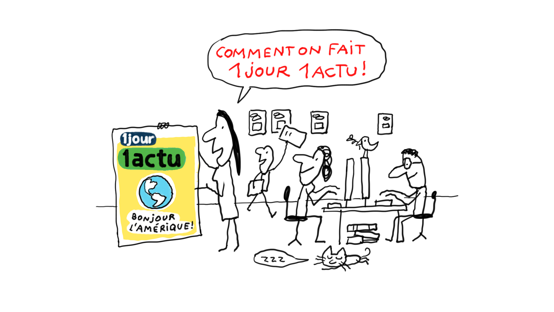 Comment on fait 1jour1actu - Émission spéciale Amériques | Comment on ...